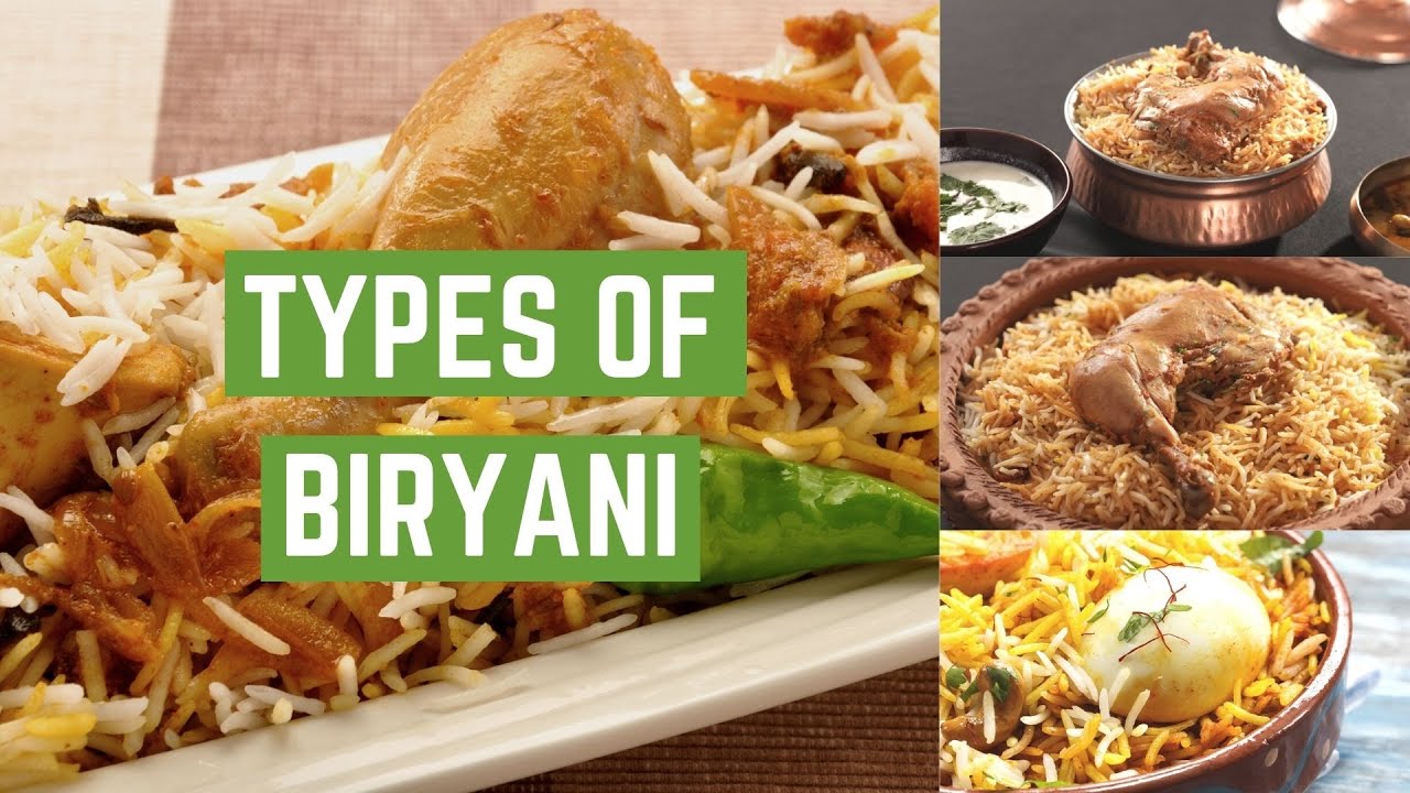Different Types of Biryani - Biryani Varieties From Across India - YouTube