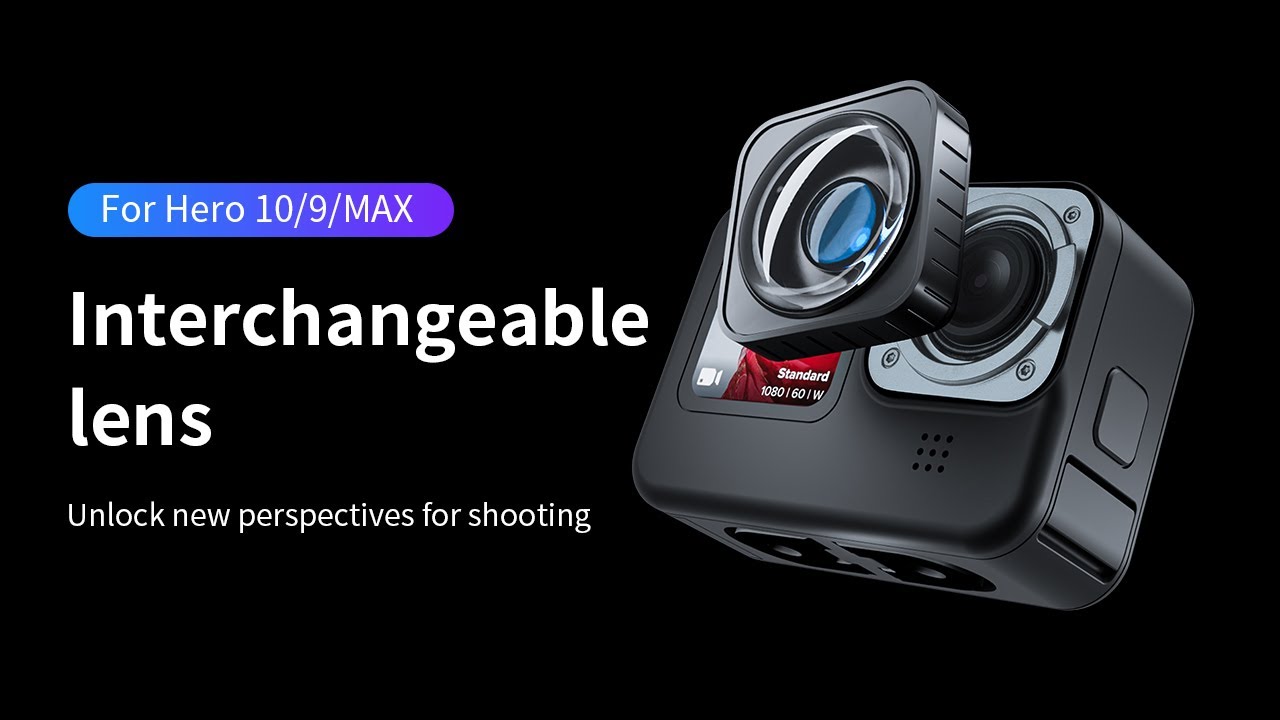 TELESIN GoPro9 /10/11 Black Max Lens Mod - YouTube