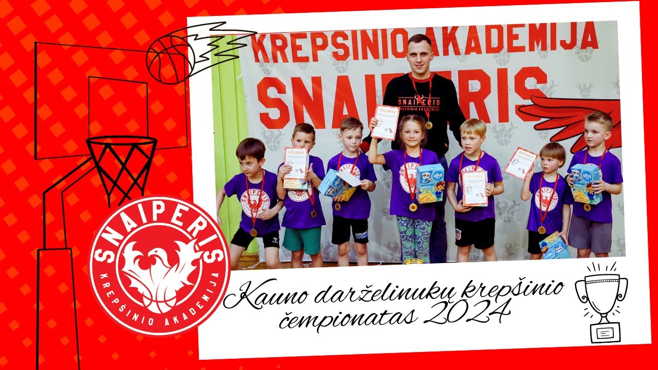 KA „Snaiperis” darželinukų krepšinio čempionato Mažosios Taurės ...