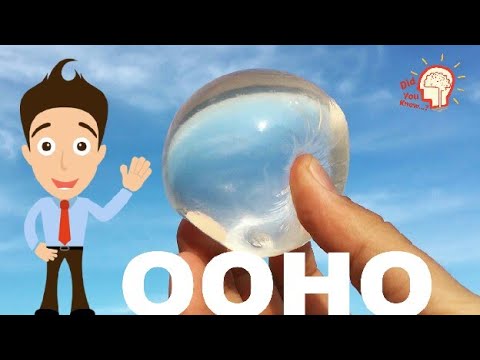 "OOHO" Edible water bottle. - YouTube