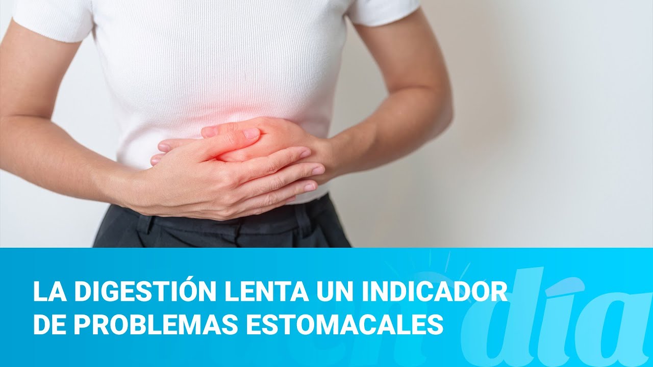 La digestión lenta, un indicador de problemas estomacales - YouTube