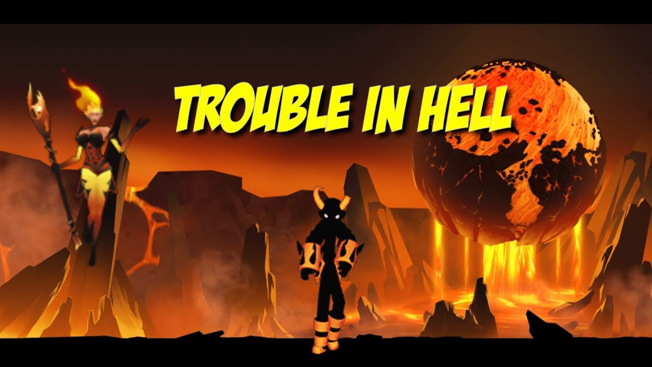 League of Stickman - Trouble in hell - YouTube
