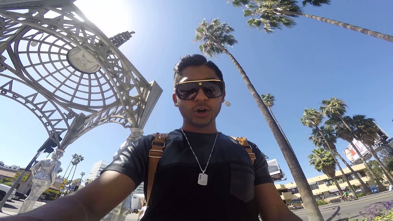 Sashin Govender On The Walk Of Fame, Los Angeles - YouTube