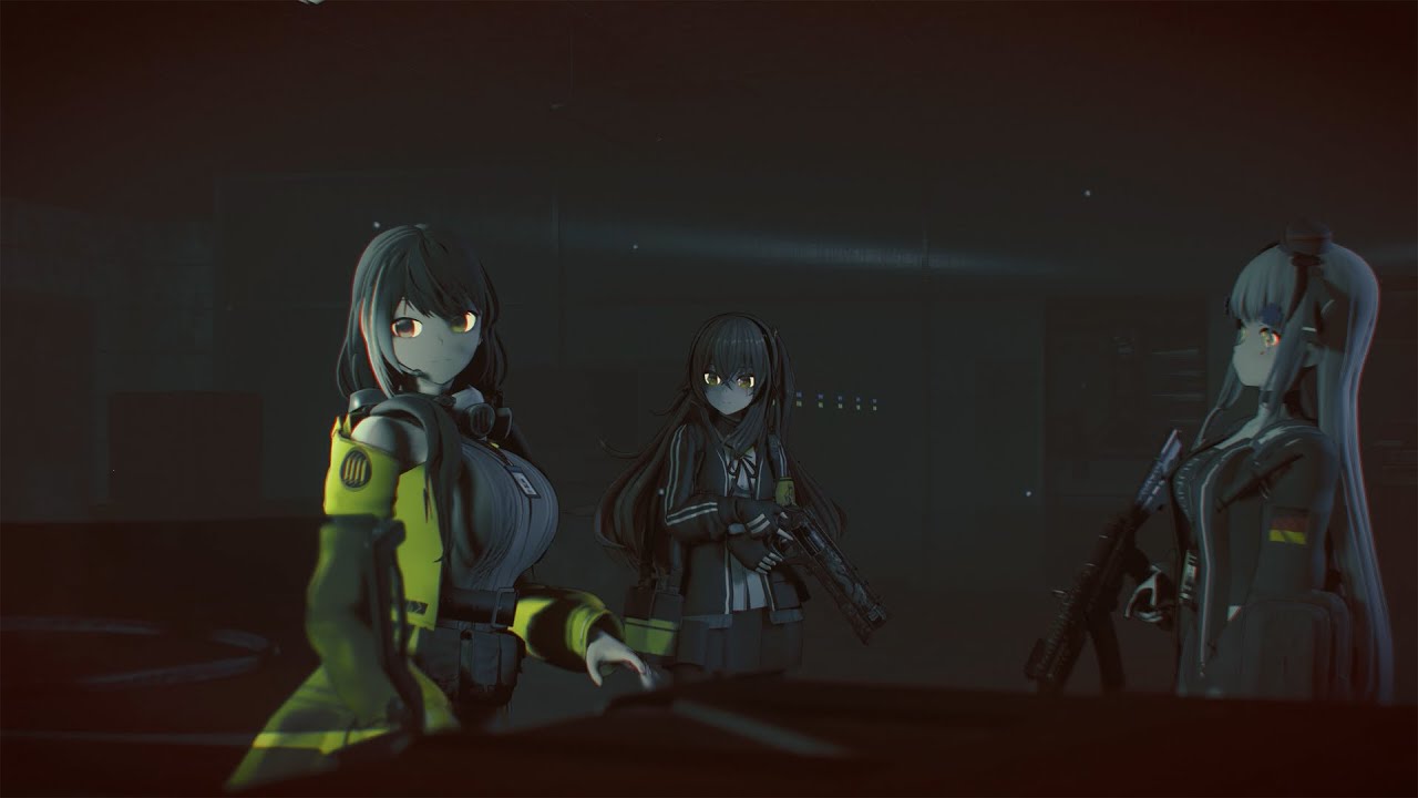 Во тьме - Girls' Frontline: Black Ops III Кошмары - YouTube