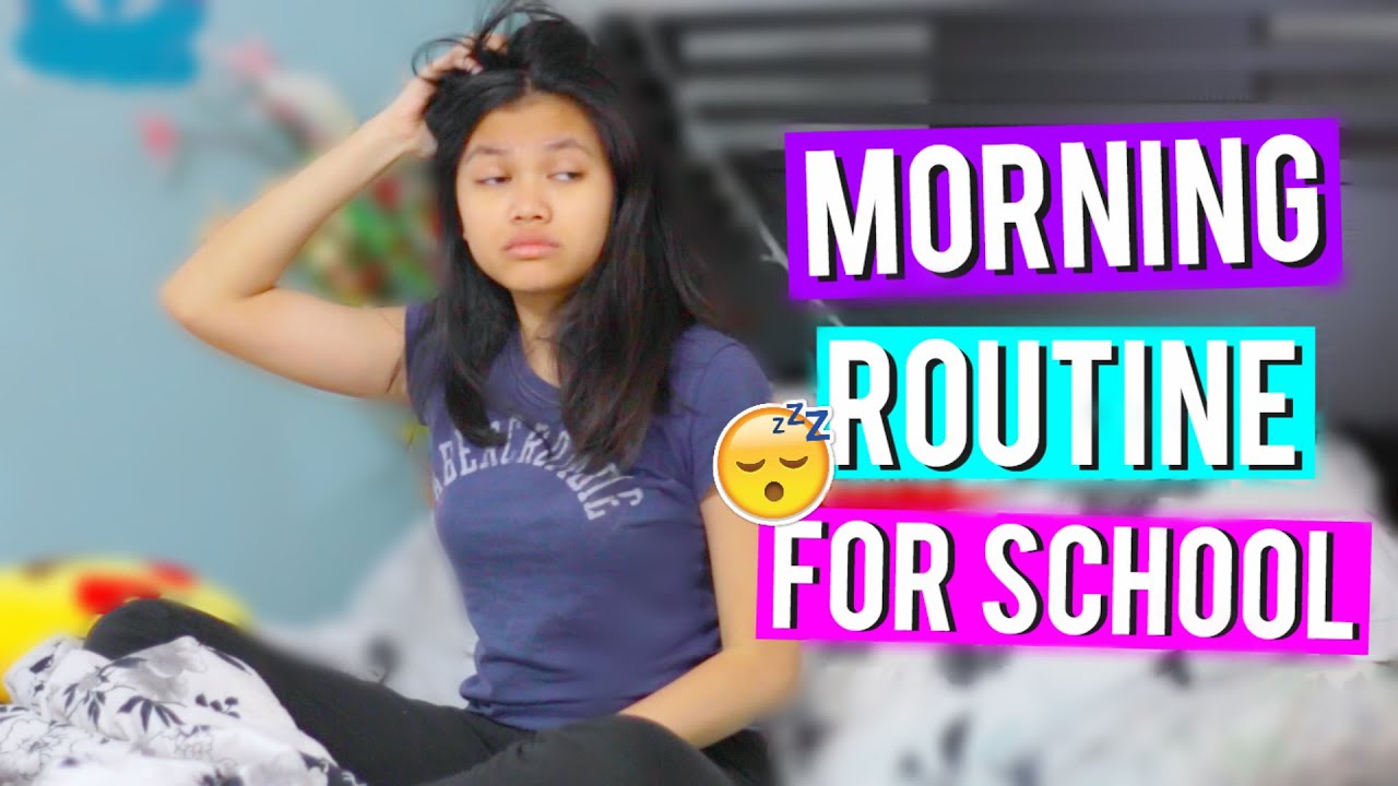 MORNING ROUTINE FOR SCHOOL 2016 - YouTube