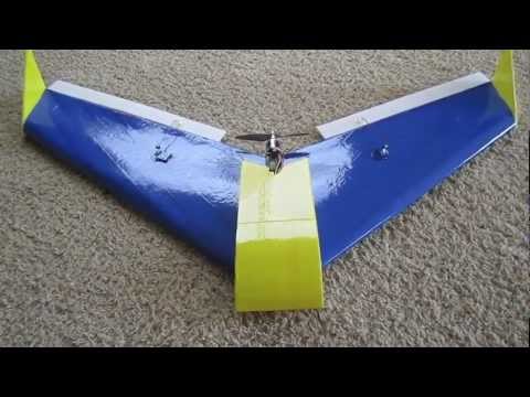 Dollar Tree Foam Delta Wing - YouTube