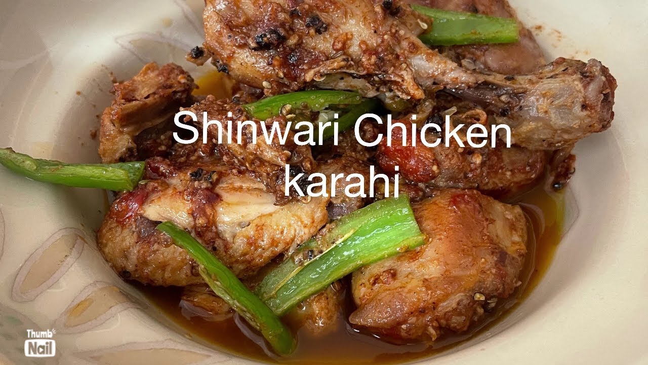 Shinwari chicken karahi - YouTube