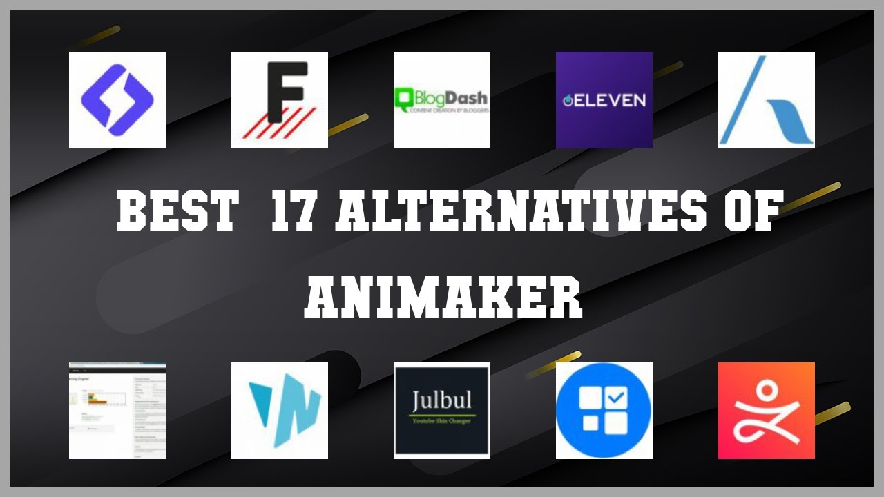 Animaker | Best 17 Alternatives of Animaker - YouTube