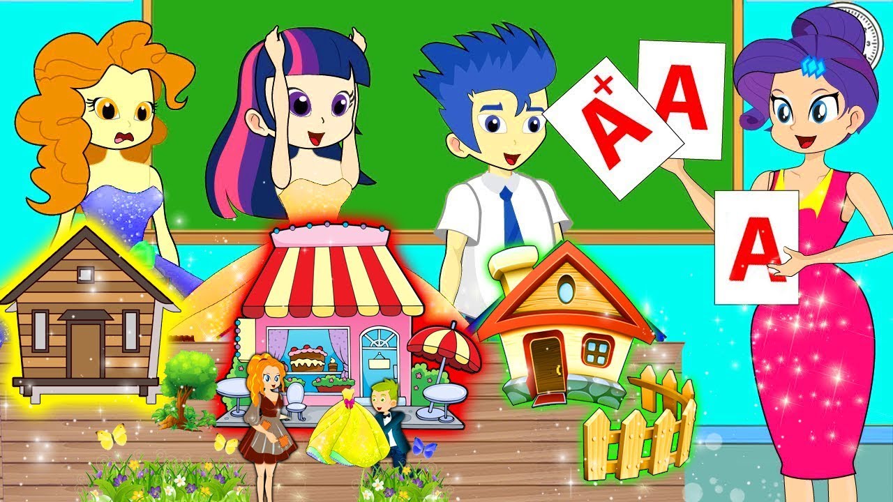 Equestria Girls Princess - Twilight Sparkle and Friends Animation ...