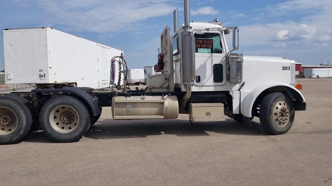 2006 379 Peterbilt, White - YouTube