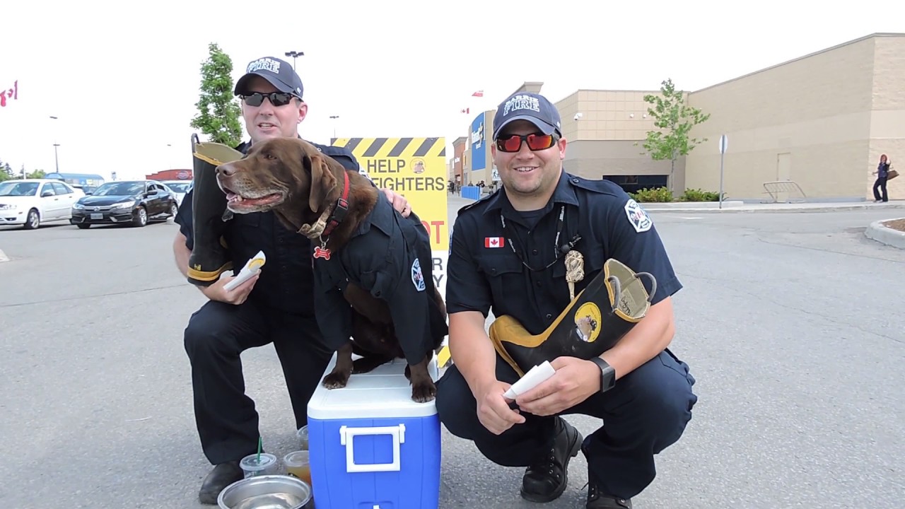 Barrie Fire Boot Drive 2016 - YouTube