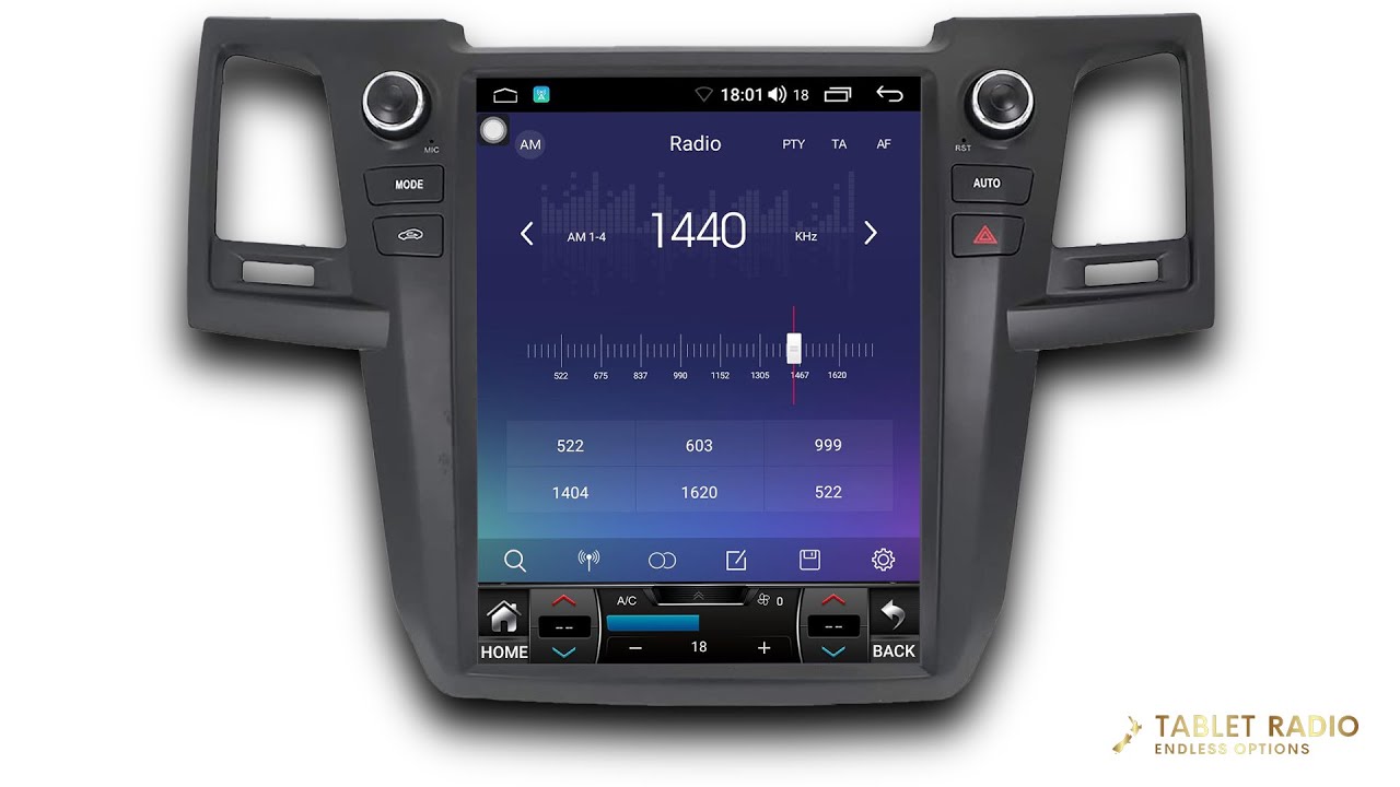 Toyota Hilux Tesla android head unit , real time screen recording ...