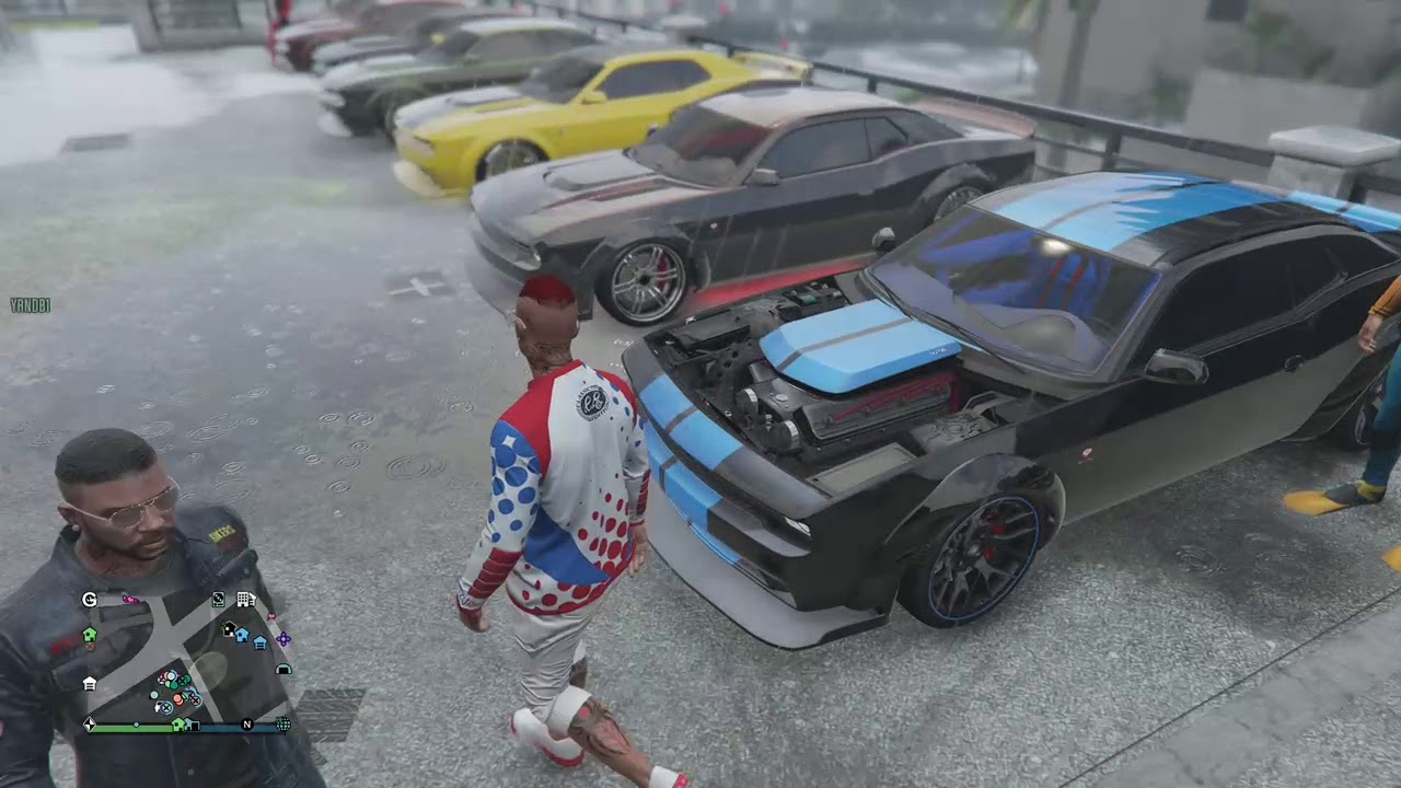 GTA 5 HELLCAT GANG PULLED UP😔 - YouTube