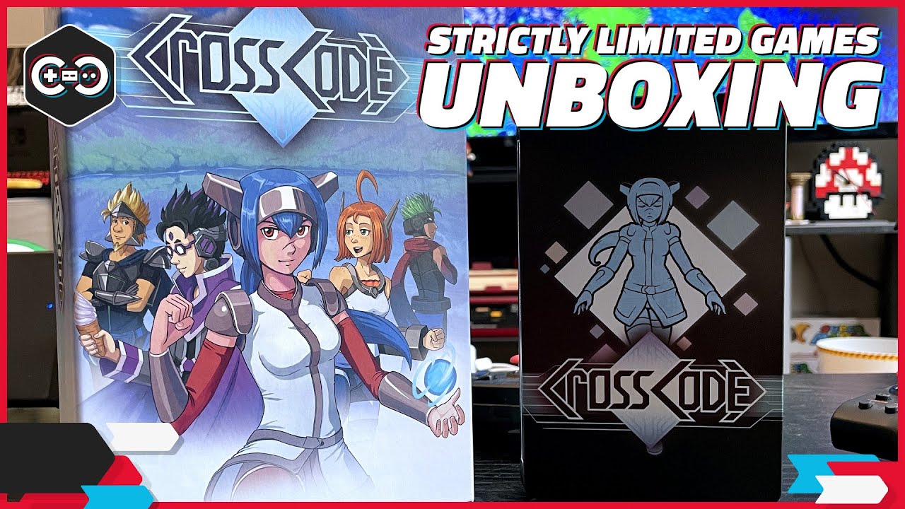 CrossCode Collectors Edition Unboxing (Strictly Limited Games) // Clay - YouTube