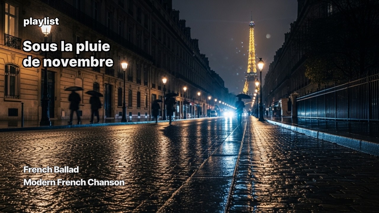 🎧Modern French Chanson / French Ballad🎧Title: “Sous la pluie de ...