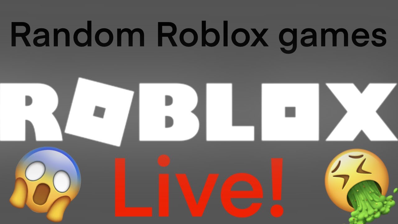 Roblox RANDOM GAMES live! - YouTube