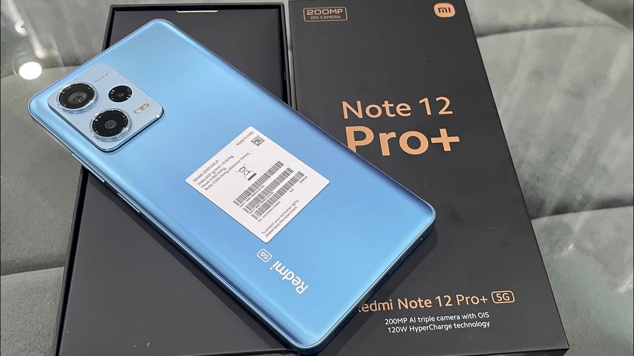 Redmi Note 12 Pro+ 5G Unboxing, First Look & Review 🔥 | Redmi Note 12 ...
