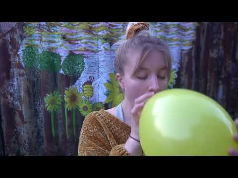 Sunflower Pop | Yellow Balloon Pop | Blow to Pop