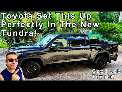 Toyota Set This Up Perfectly In The New Tundra - YouTube
