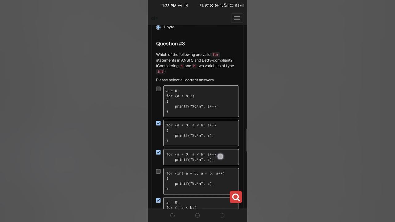 0x01 C Variables If Else While Quiz Youtube