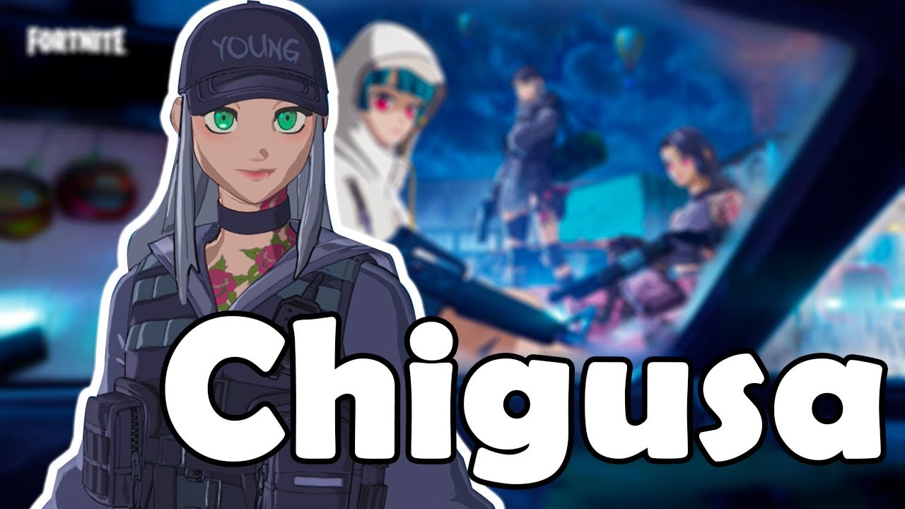 CHIGUSA OUTFIT IN FORTNITE: BATTLE ROYALE!!! - YouTube