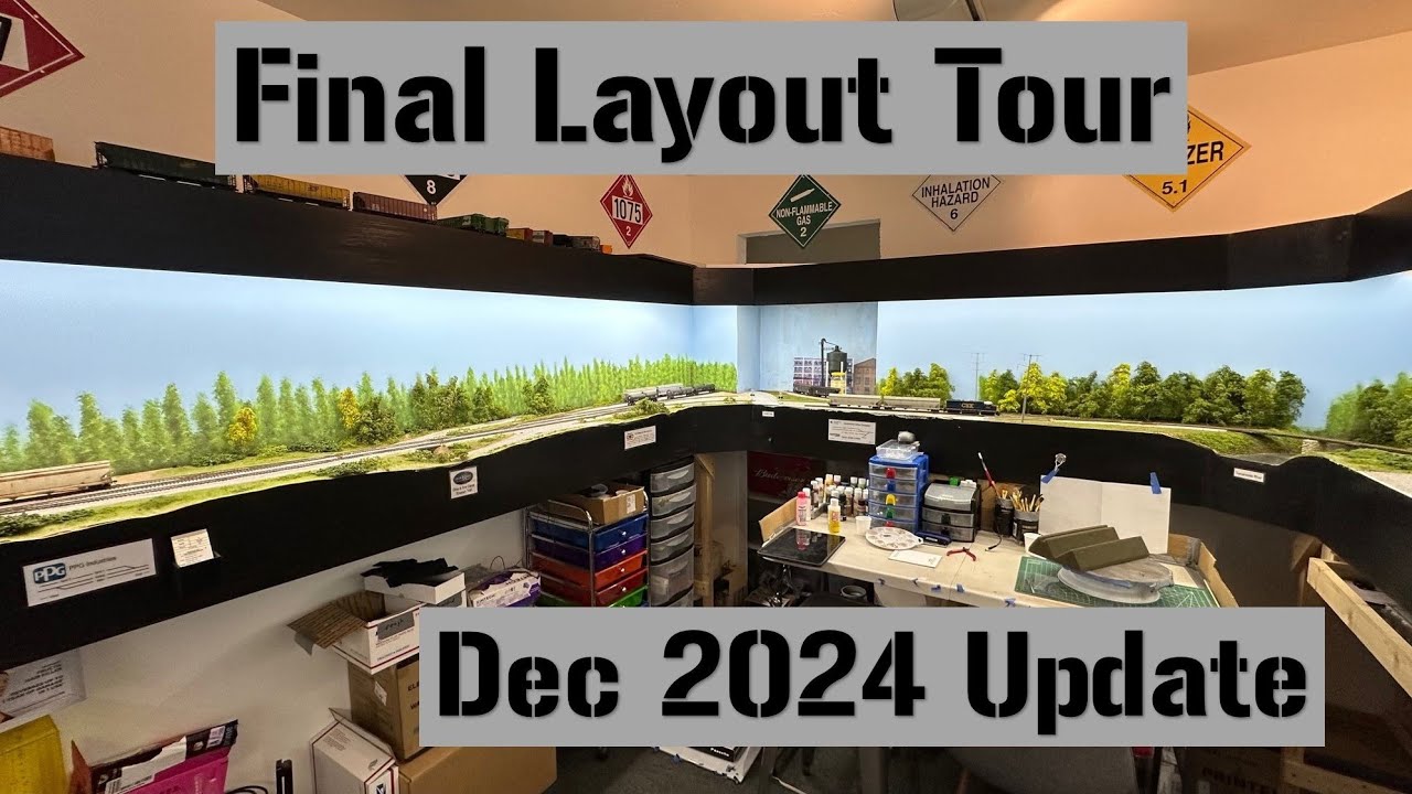 Final Layout Tour and Layout Update - YouTube