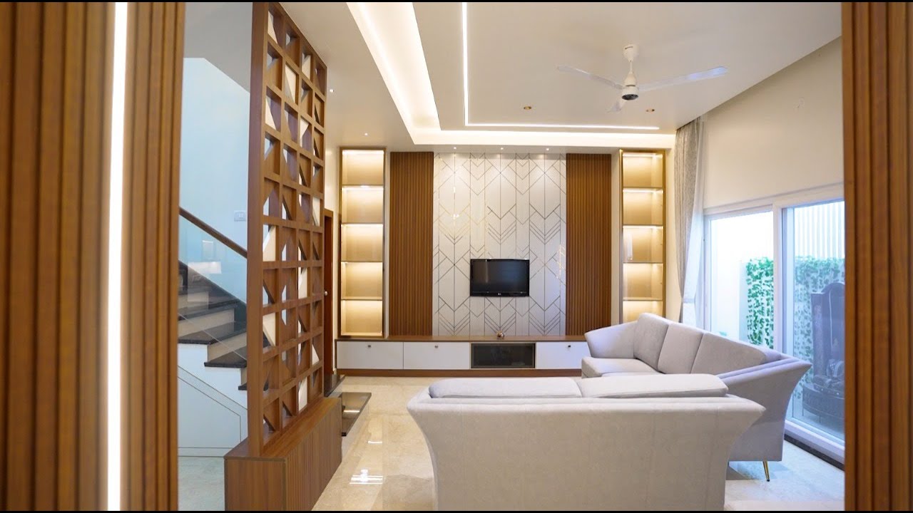 Minimalist Modern Interior Design of 2BHK apartment| Best Interiors ...