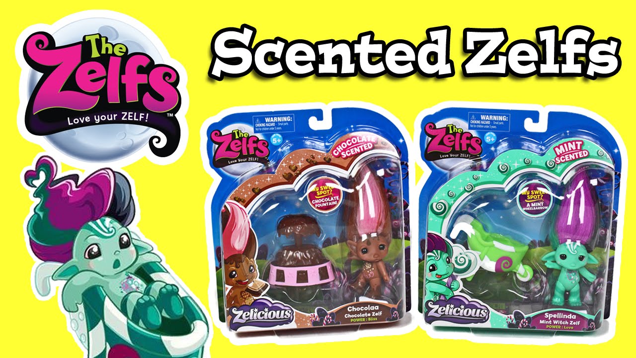 Zelfs Zelicious Scented Chocolaa & Spellinda Figures Series 3 - YouTube