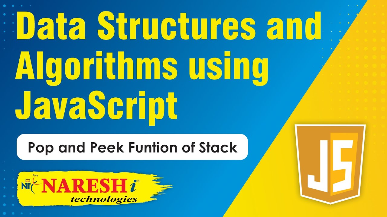 Pop And Peek Functions Of Stack Data Structures And Algorithms Using 2842
