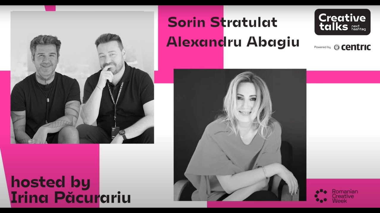 Un influencer bun are printre valori adevărul I Creative TALKS cu Sorin Stratulat și Alex Abagiu ...