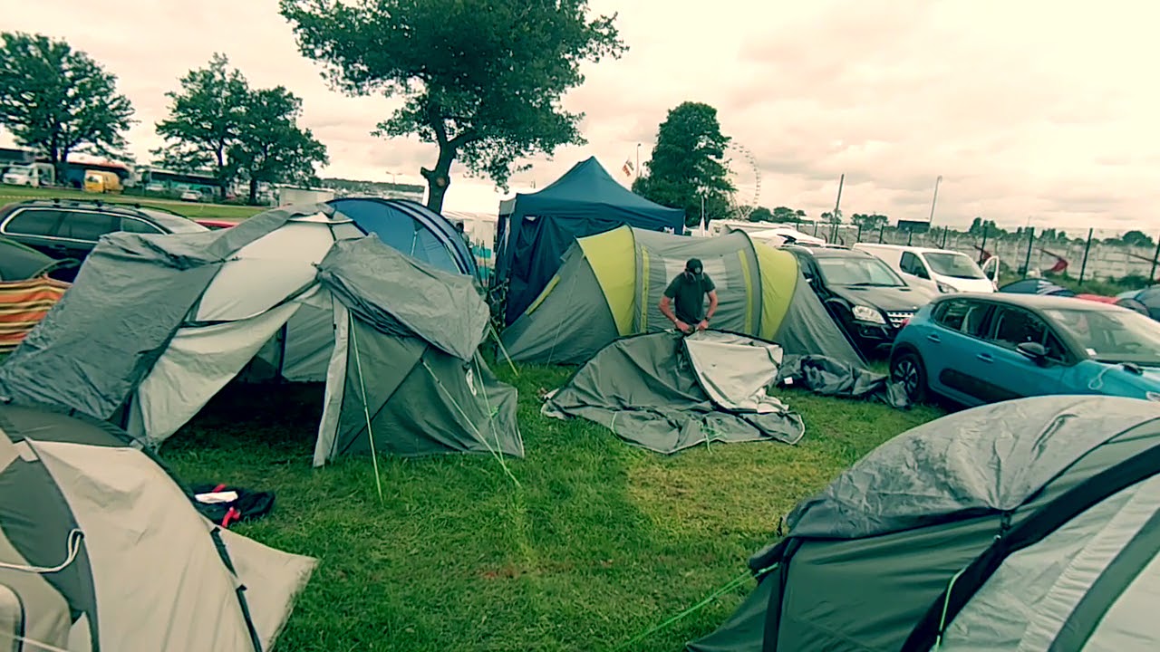 Le Mans 2018 - Trogs campsite layout - YouTube