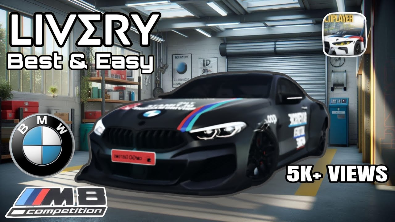 BMW M8 Ultimate Makeover: Easy Yet Insane Livery Design in Car Parking ...