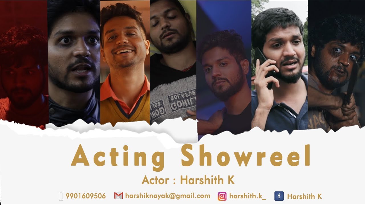 Harshith K | Acting showreel | Actor | Kannada - YouTube