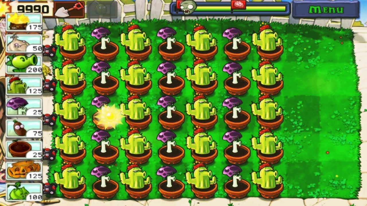 PVZ Gameplay | Amazing Gameplay | Day level 1 Gameplay in HD - YouTube