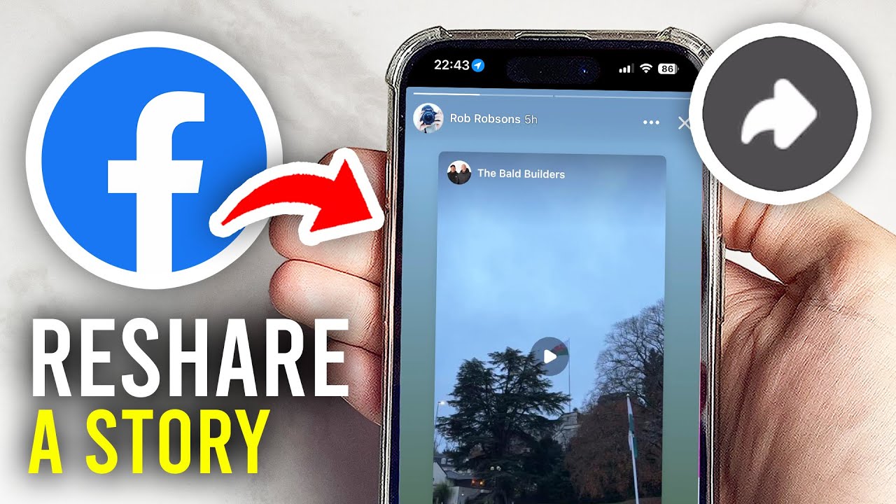 How To Reshare Story On Facebook - Full Guide - YouTube