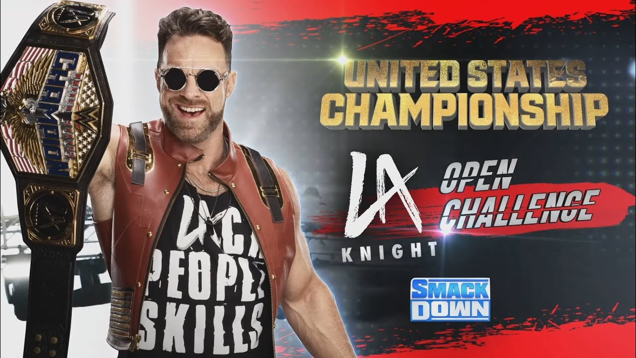 LA Knight vs Ludwig Kaiser - United States Championship Match (1/2 ...