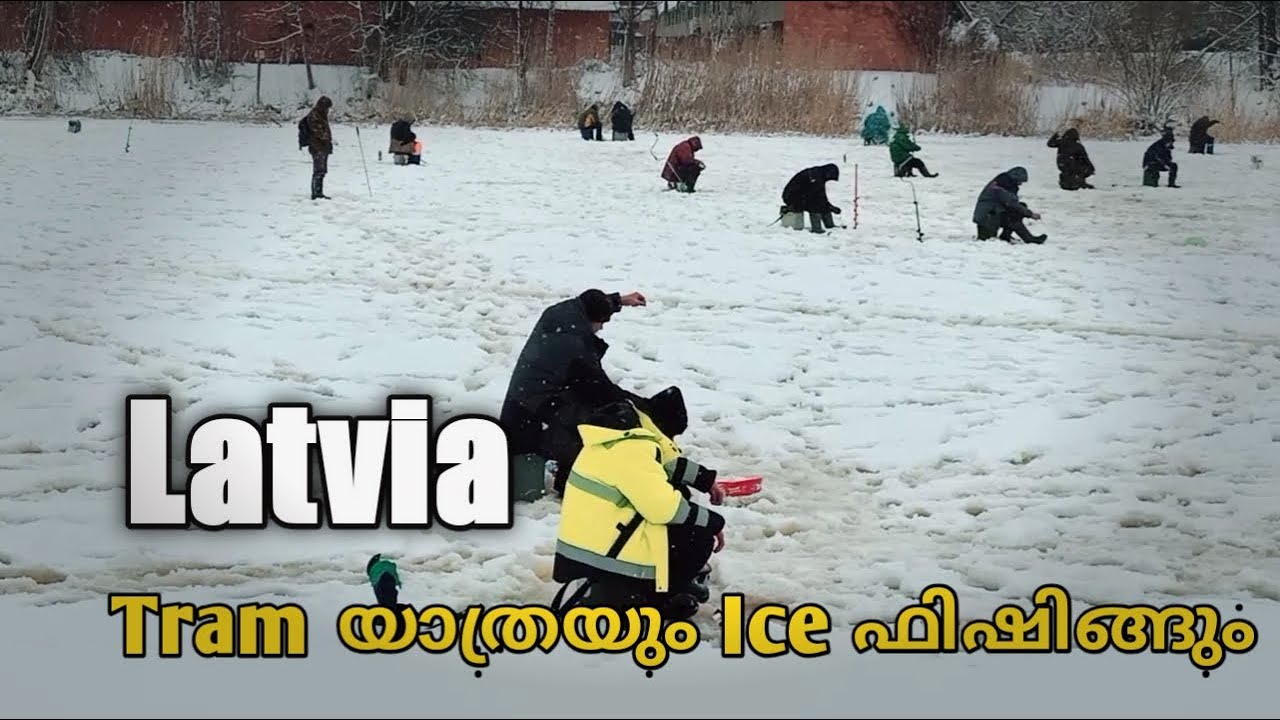Ice Fishing In Latvia| Bochachos| Malayalam| Latvia - YouTube