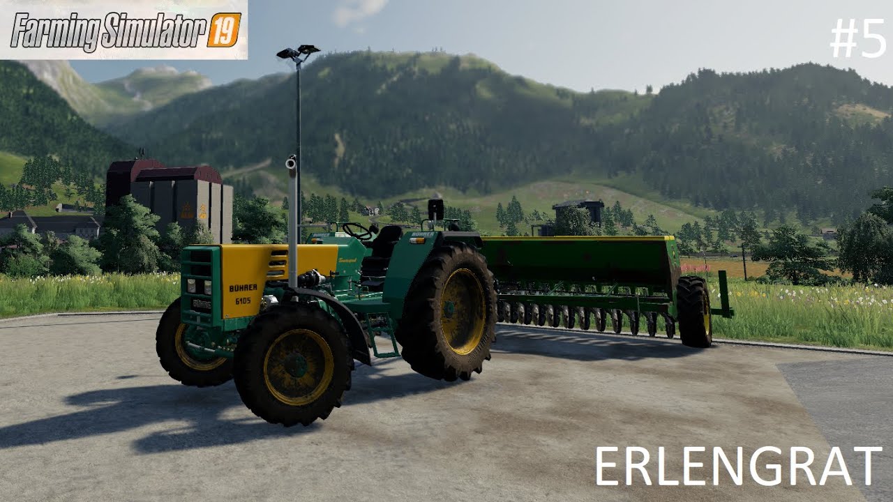 FS19 Erlengrat map, Alpine DLC Timelapse, Episode -5 - Planting and a ...