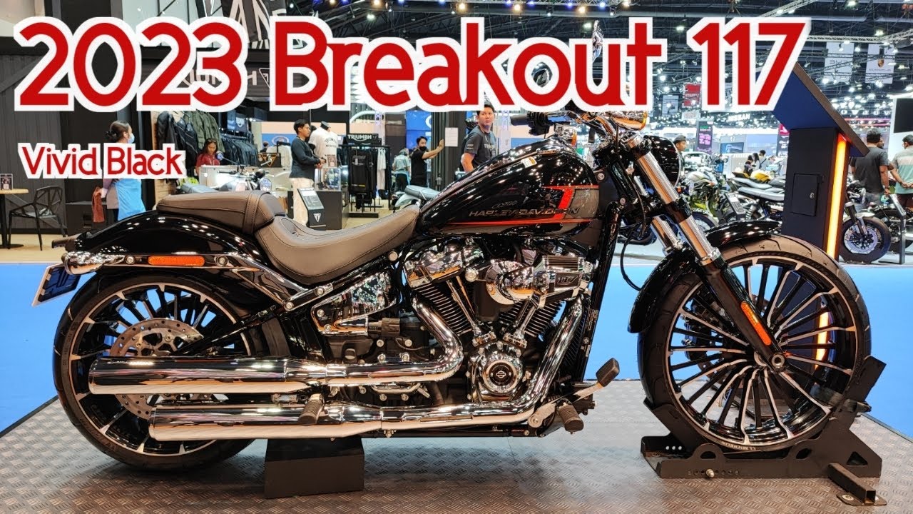 Breakout 117 2023 Vivid Black Walkaround Close up details - YouTube