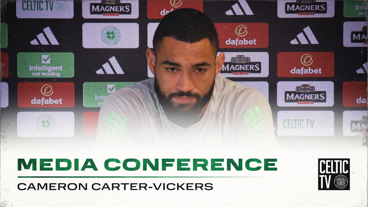 Full Celtic Media Conference: Cameron Carter-Vickers (10/11/23) - YouTube