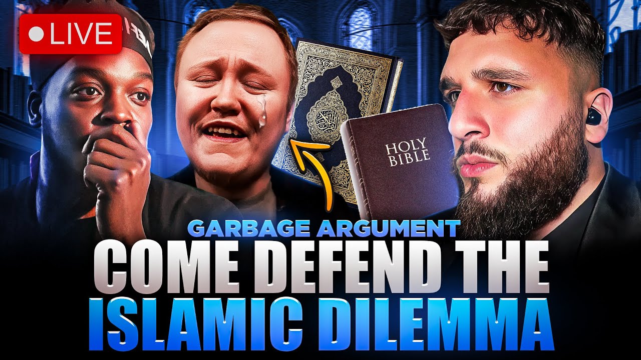 CHRISTIANS COME DEFEND YOUR GARBAGE ARGUMENT! (ISLAMIC DILEMMA) OPEN ...