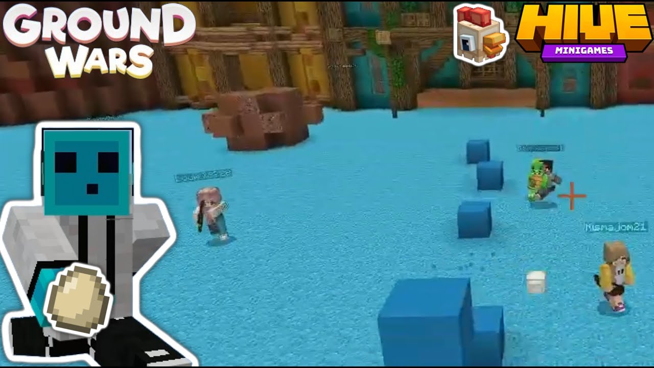 Minecraft Bedrock - The Hive: Ground Wars in Western Map - YouTube