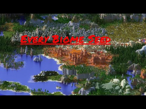 Minecraft Java All Biome Seed - YouTube
