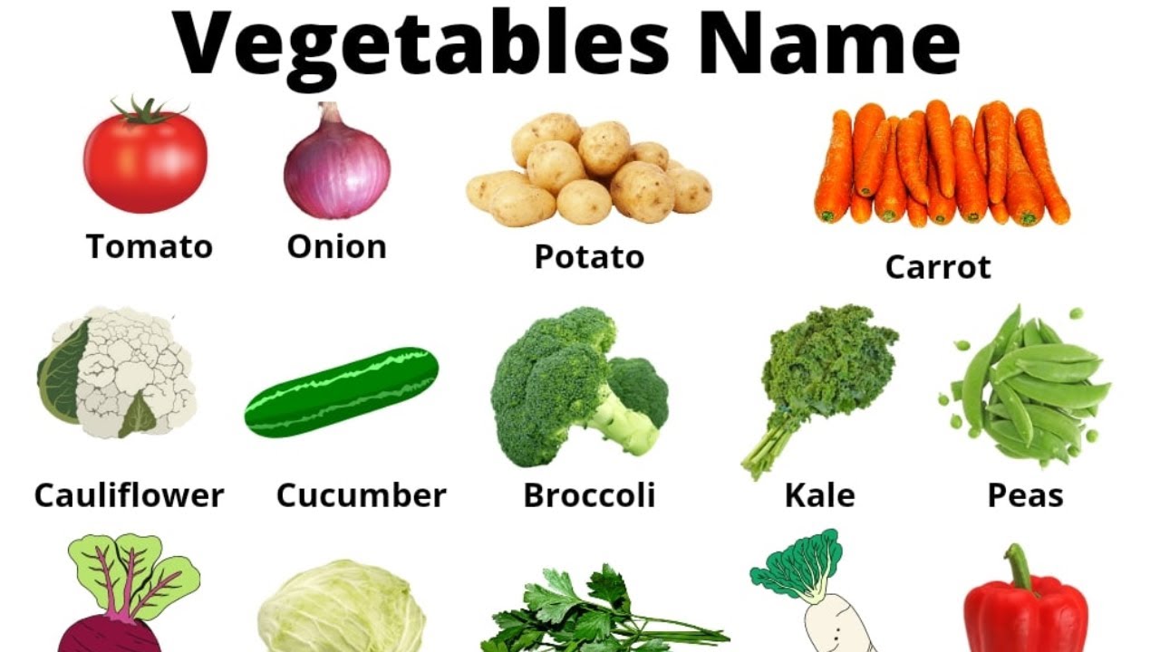 Vegetable Name 😂| Vegetables 🍆😋| Vegetable Name in English | 29 ...