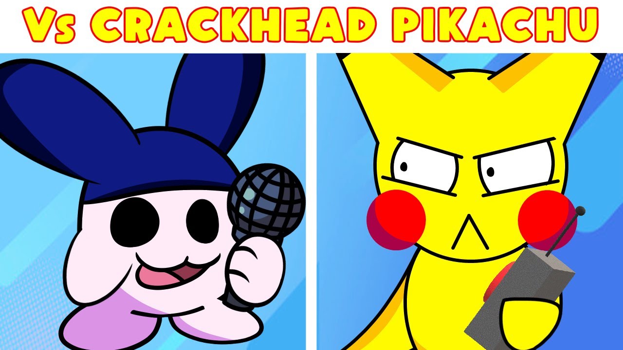Friday Night Funkin' VS Crackhead Pikachu (FNF Mod/Hard/Pokemon) - YouTube