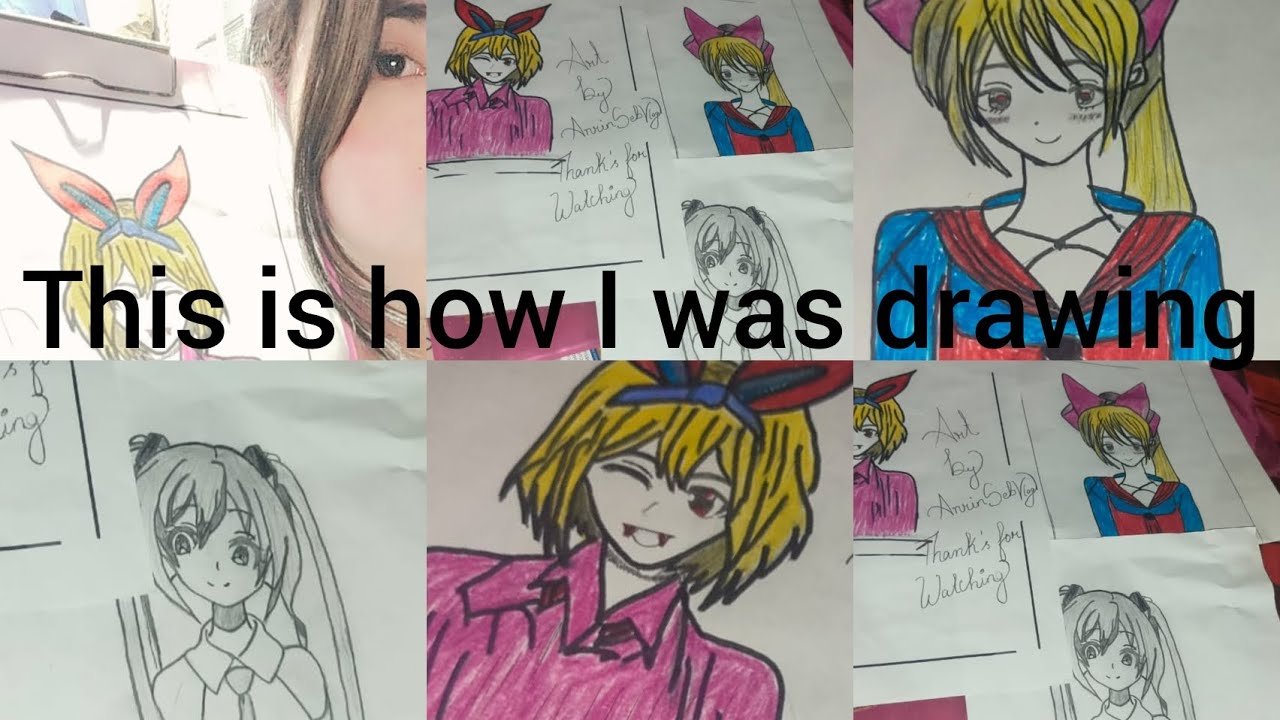 Easy anime drawing || how to draw YOTSUBA NAKANO easy step_by_step # ...