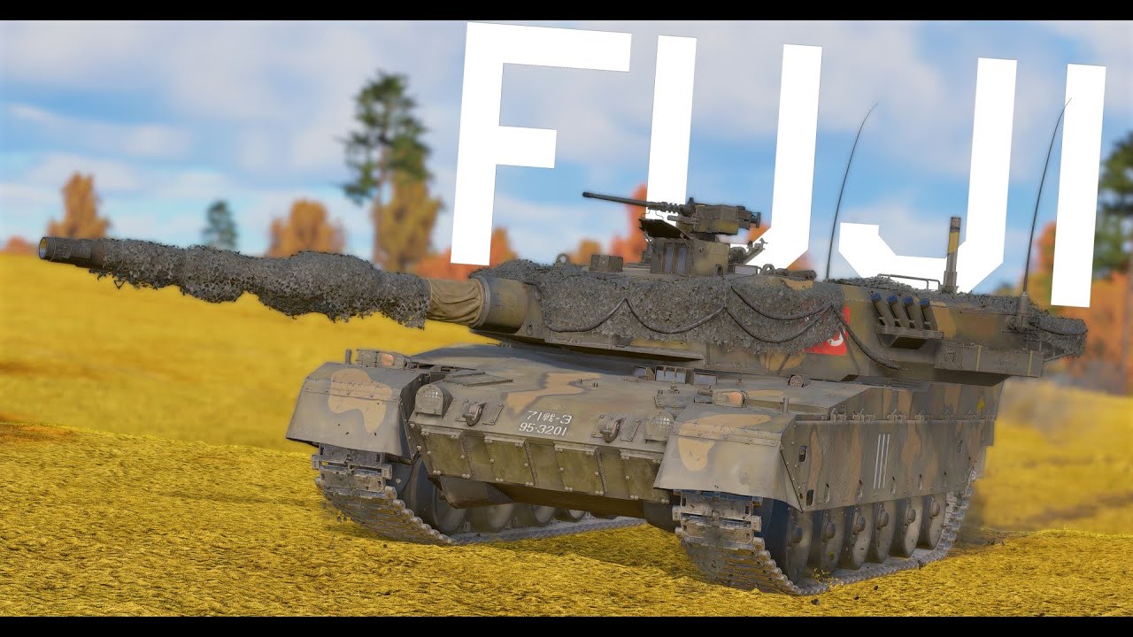 Fastest Reload Speed In the WorldㅣWar Thunder Type 90 (B) "Fuji"ㅣUHQ 4K ...