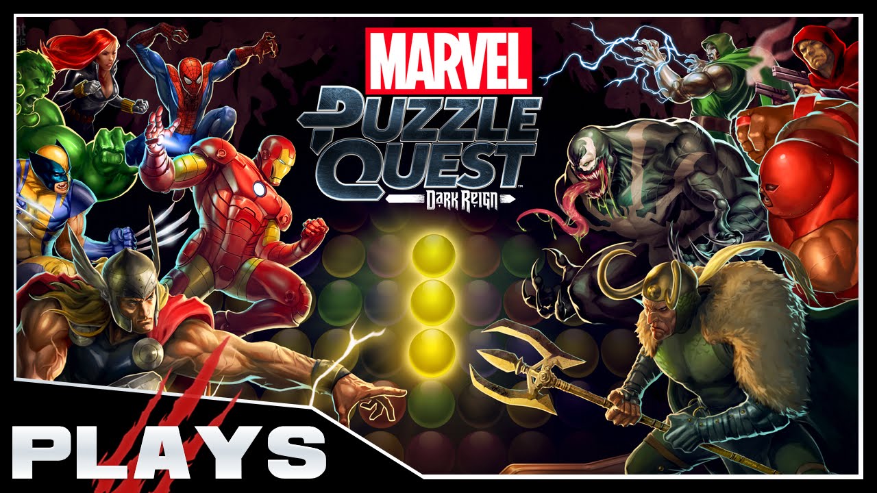 Marvel Puzzle Quest (PS4)- The Beast Plays - YouTube