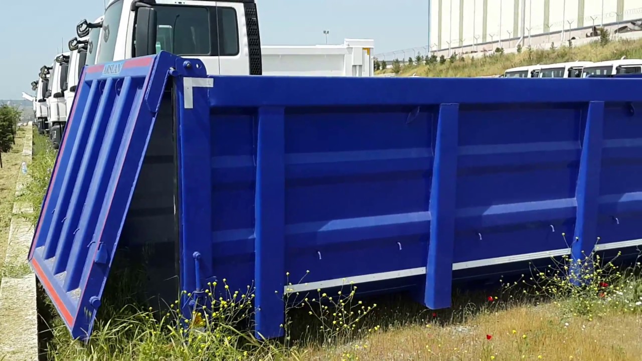 24 m3 Konteynır Arslan Damper (Arslan Tipper) - YouTube