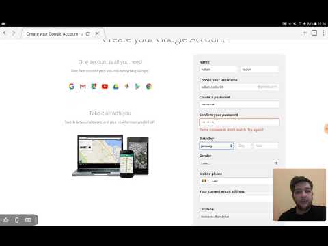 Creare cont Gmail - YouTube
